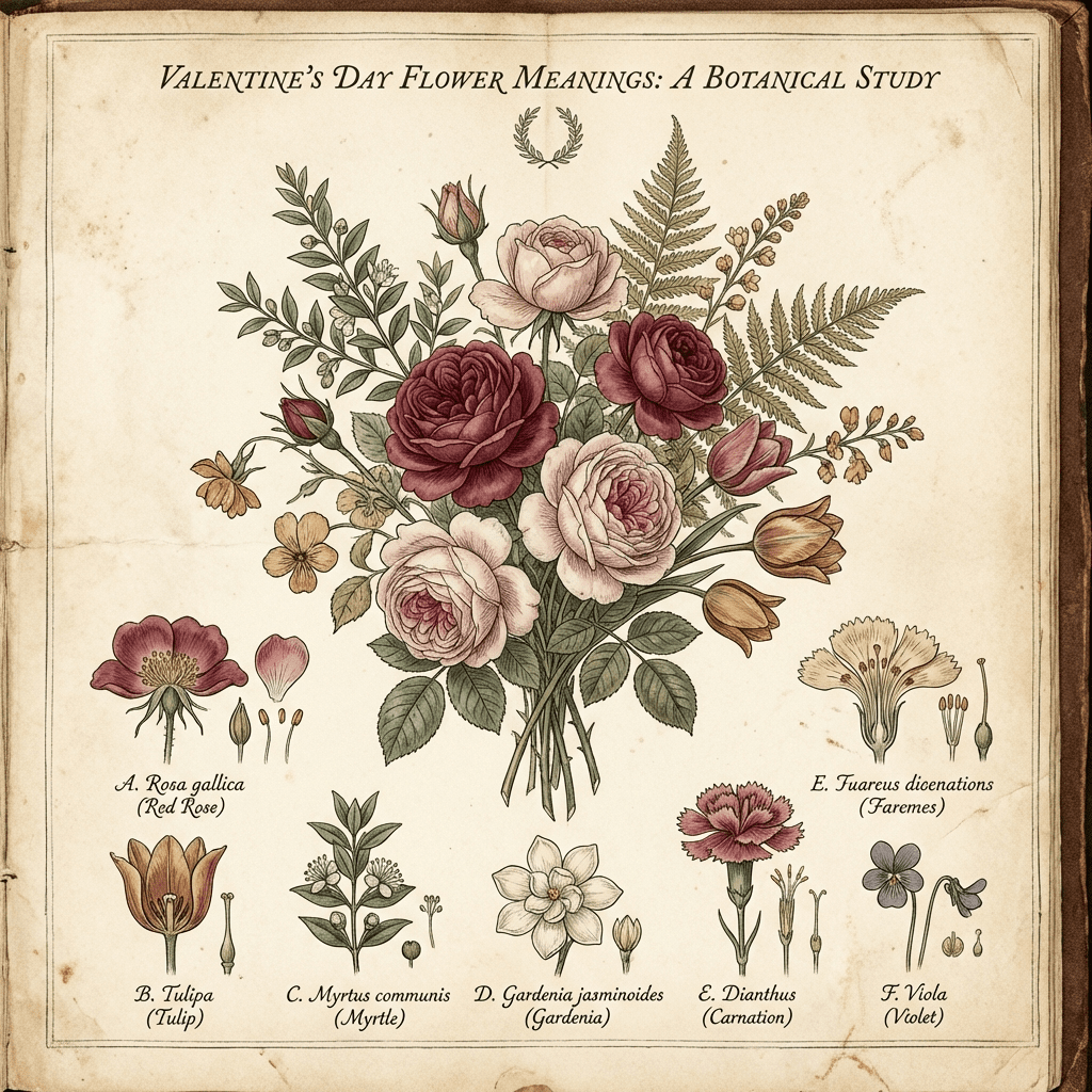 Valentine's Day Flower Meanings: What Your Bouquet Really Says
