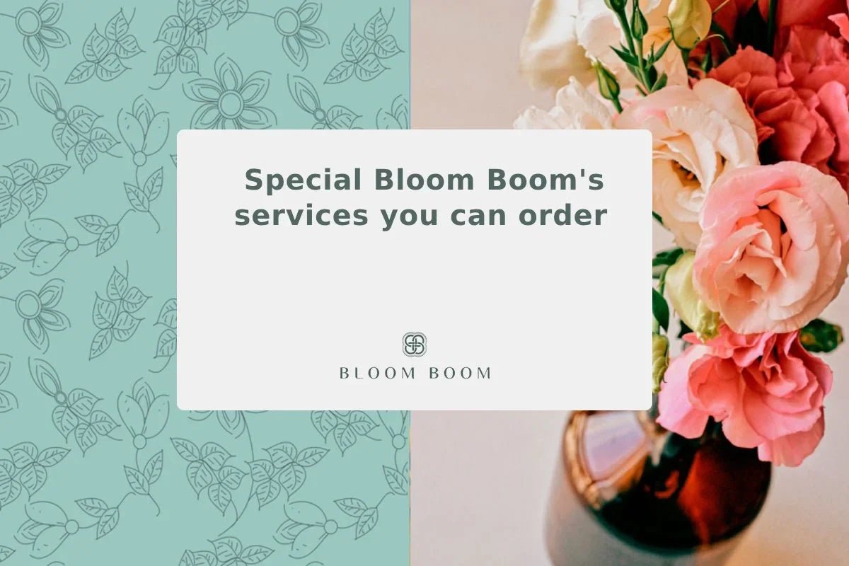 Enhance your event with Bloom Boom floral services