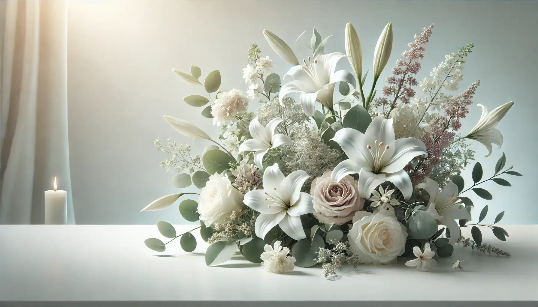 Funeral Flowers | Elegant Memorial Floral Arrangements by Bloom Boom